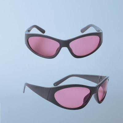 China Alexandrite Laser Protection Glasses Frame 55 740-850nm OD5+ Safety Eyewear for sale