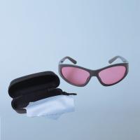 China 740-850nm Alexandrite Laser Safety Glasses Polycarbonate OD5+ for 755nm 808nm Diode Laser for sale