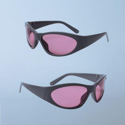 China Laser Safety Glasses 740-850nm OD5+ for Alexandrite 755nm and Diode 808nm CE EN207 for sale