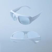 China CE EN207 Certified 10600nm CO2 Laser Safety Glasses OD6+ 90% Transmittance Polycarbonate Goggles for sale
