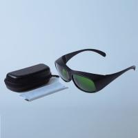 China Green Fiber Laser Safety Glasses 800-1700nm OD4+ for Diode Nd Yag Telecom for sale