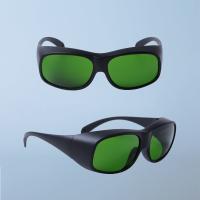 China Optical Density Fiber Laser Safety Glasses ND YAG 800nm 1700nm OD4+ for sale