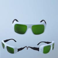 China Optical Density Fiber Laser Safety Glasses ND YAG 800nm 1700nm OD4+ for sale