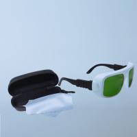 China Fiber Laser Safety Glasses 800-1700nm OD4+ ND YAG Black Frame 33 for sale