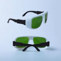 China Fiber Laser Safety Glasses 800-1700nm OD4+ ND YAG Black Frame 33 for sale