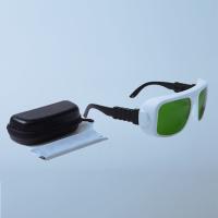 China Fiber Laser Safety Glasses 800-1700nm OD4+ ND YAG Black Frame 33 for sale