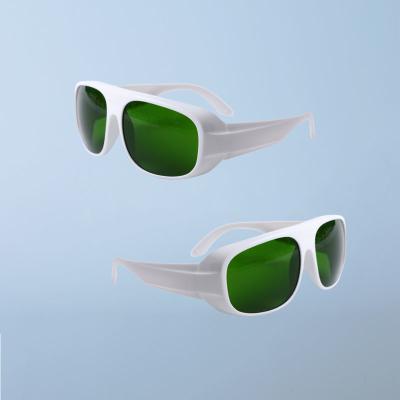 China CE EN207 Fiber Optic Laser Safety Glasses 800-1700nm OD4+ for Diode ND YAG Lasers for sale