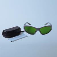 China Fiber Optic Laser Safety Glasses Polycarbonate Frame 55 OD4+ 800-1700nm for sale