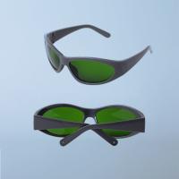 China Fiber Optic Laser Safety Glasses Polycarbonate Frame 55 OD4+ 800-1700nm for sale