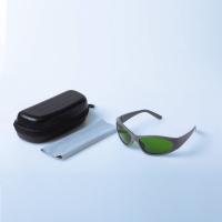 China Sports Type Fiber Laser Safety Glasses 1064nm 1320nm 1470nm Frame 55 OD4+ for sale