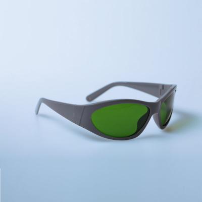 China Fiber Optic Laser Safety Glasses Polycarbonate Frame 55 OD4+ 800-1700nm for sale