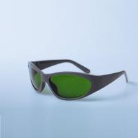 China Sports Type Fiber Laser Safety Glasses 1064nm 1320nm 1470nm Frame 55 OD4+ for sale