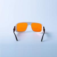 China CE EN207 200-540nm Red Laser Protection Glasses OD5+ for Excimer Ultraviolet Argon KTP for sale