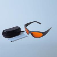 China Green UV Laser Safety Glasses 266nm 515nm OD5 Sport Gray Frame for sale