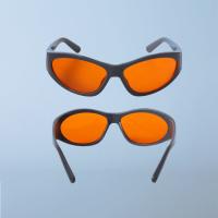 China Green UV Laser Safety Glasses 266nm 515nm OD5 Sport Gray Frame for sale
