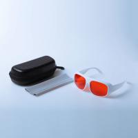 China Polycarbonate UV Laser Safety Glasses 266nm 355nm OD7 GHP-2 Frame 52 for sale