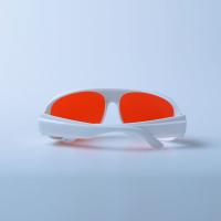 China Polycarbonate UV Laser Safety Glasses 266nm 355nm OD7 GHP-2 Frame 52 for sale