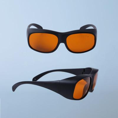 China Laser Safety Glasses 200-540nm 900-1100nm OD6+ OD5+ for YAG KTP Q-Switched for sale