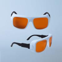 China CE Certified Q Switch Laser Safety Glasses for 532nm 1064nm YAG KTP Wavelength OD6+ for sale