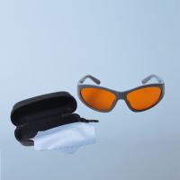 China 2 Line YAG and KTP Laser Safety Glasses 532nm 1064nm OD6+ White Frame 52 for sale