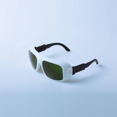 China 10% Transmittance Laser Hair Removal Goggles 200-1400nm Frame 36 for sale
