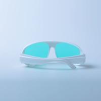 China 600-700nm Red Laser Protection Goggles Safety Eyewear CE EN207 OD4+ for sale