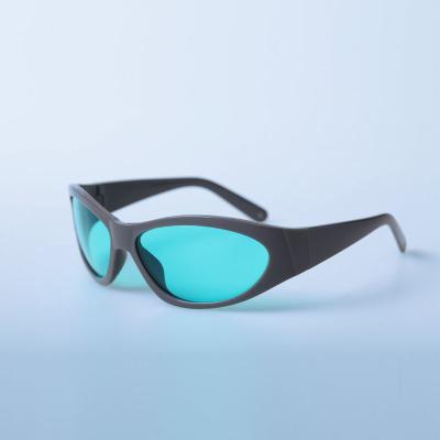 China Polycarbonate 600-700nm Infrared Safety Glasses OD4+ for Ruby Medical Supply for sale