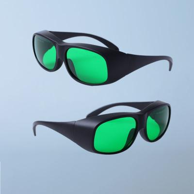 China OD6+ 600-700nm Red Laser Safety Glasses for Ruby Laser Machine 694nm for sale