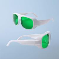 China Protective Safety Eyewear Red Laser Glasses 620-700nm DIR LB5 For Red Lasers Ruby Frame 52 for sale