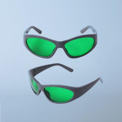 China CE EN207 Certified 635nm 650nm 694nm OD6+ Laser Safety Goggles for Red Ruby Laser Protection for sale