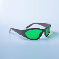 China Sports Type 635nm Red Laser Safety Glasses OD6+ 30% Transmittance Grey Frame 55 for sale