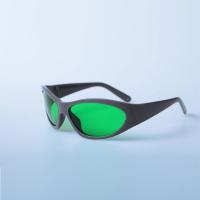 China Sports Type 635nm Red Laser Safety Glasses OD6+ 30% Transmittance Grey Frame 55 for sale