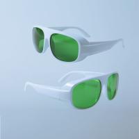 China White Frame 52 IR Safety Glasses for Red Lasers 808nm Diodes OD5+ CE EN207 for sale