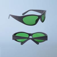 China 635nm 808nm 980nm Laser Safety Glasses OD5+ White Frame 55 for Red Diodes for sale