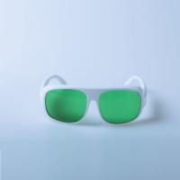 China White Frame 52 Laser Eye Protection Glasses for 905nm 980nm Diodes OD5+ 37% Transmittance for sale