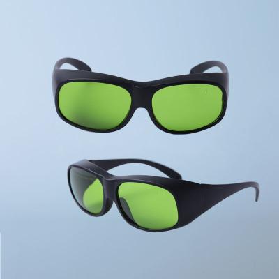 China Colored 4 Style Frame Laser Safety Glasses OD5+ 808nm 980nm 1064nm for sale