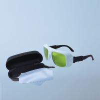 China Laser Safety Glasses Green Eye Protection for Dental Diodes ND YAG 800-1100nm CE EN207 for sale