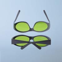 China OD7+ 1064nm Laser Safety Glasses Polycarbonate Green Lens 55 Frame for Nd YAG for sale