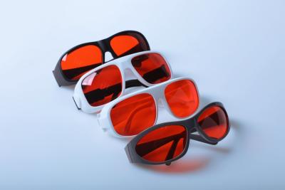 China OEM ODM 266nm 450nm Military Laser Safety Glasses OD7+ 200-540nm for sale