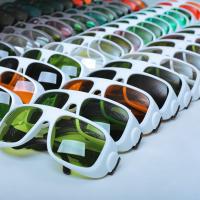 China Laser Safety Glasses 200-540nm OD7+ for 532nm Green Laser Protection for sale