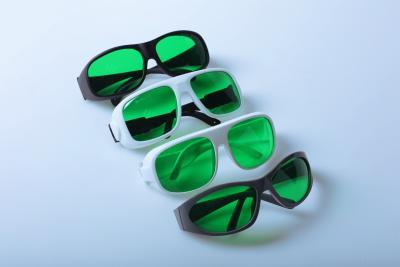 China CE EN207 694nm Red Laser Safety Glasses OD6+ 600-700nm Infrared Protection Goggles for sale