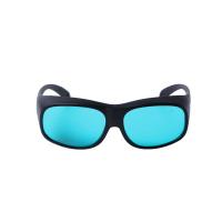 China Infrared Red Laser Safety Glasses 600-700nm 50% Transmittance for Ruby Medical Supply for sale