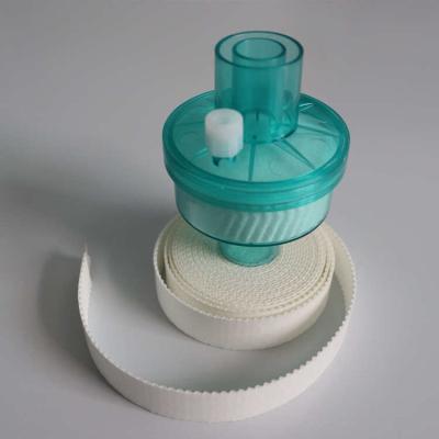 China 0.98mm Medical HME Bacteria Virus Air Filter Paper - 160-190g/m² Weight, 10-590mm Width, ISO9001 Certified for sale
