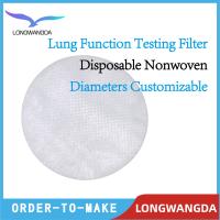 China Custom Shape Ventilator Bacterial Virus Filter Cotton 1.0mm Height with 99.99% BFE/VFE Efficiency for sale