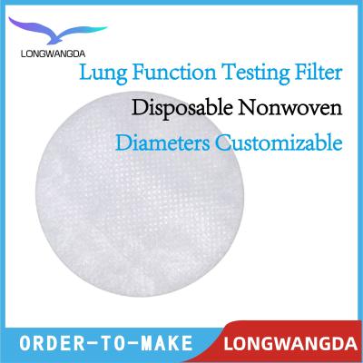 China Custom Shape Ventilator Bacterial Virus Filter Cotton 1.0mm Height with 99.99% BFE/VFE Efficiency for sale