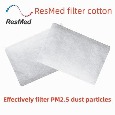 China ResMed S9/S10 Disposable CPAP Filters 1.5mm Thick 5.3x3.5mm Natural Cotton Air Filtration for sale
