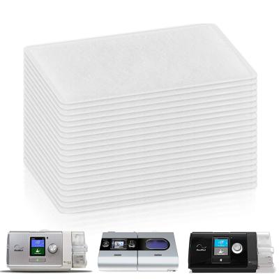 China ResMed S9 S10 Series CPAP Filter 1.5mm Thickness 5.3x3.5mm Size Hypoallergenic Natural Cotton for sale