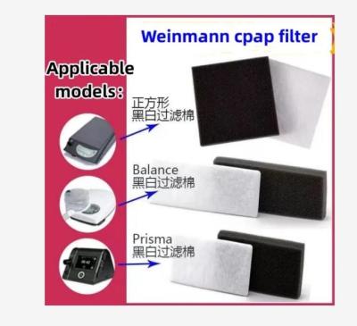 China Disposable Ultra-Fine CPAP Filters Compatible with Weinmann Balance SOMNOvent Prisma 68mm x 29mm for sale