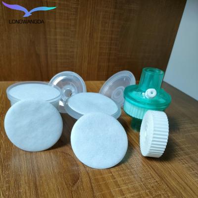 China Medical HME CPAP Bacteria Filter Round Shape Inline Filter 4 Layer 1.0-2.6mm for sale