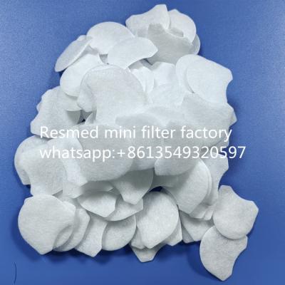 China Disposable CPAP Filter 53x35mm 99% Efficiency Compatible with Resmed S9 Airsense 10 for sale